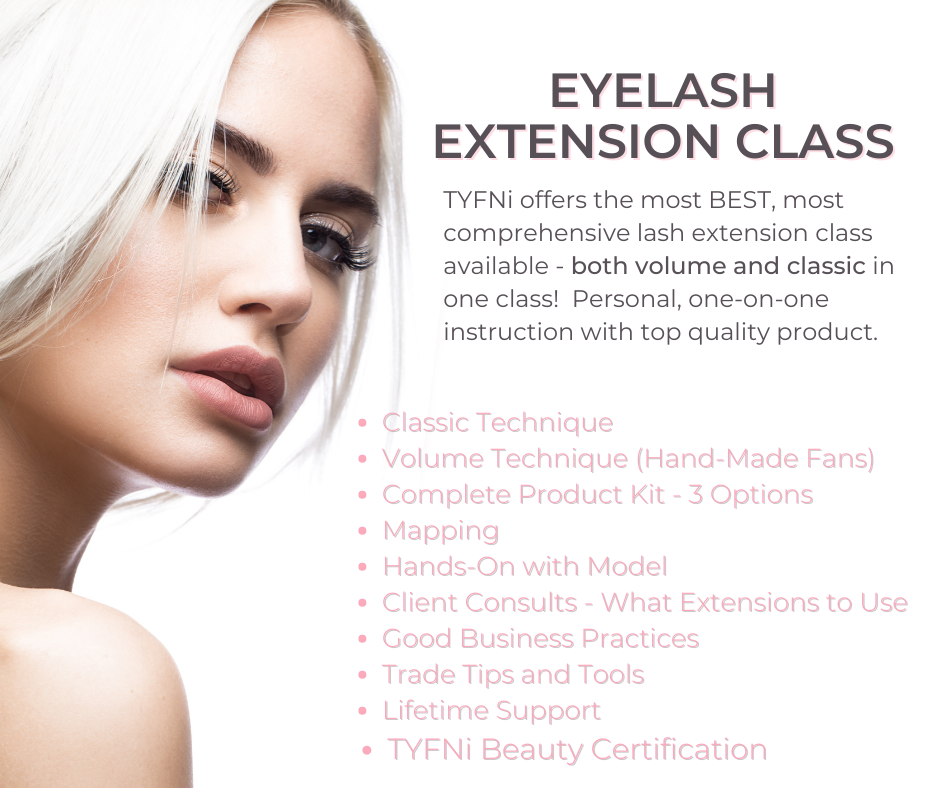What Eyelash Extension Class is the Best? – TYFNI Beauty
